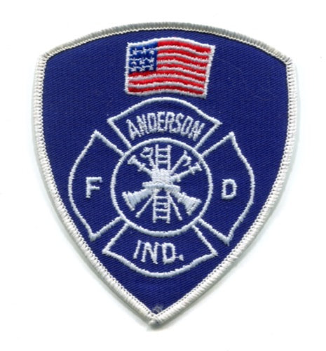 Anderson Fire Department Patch Indiana IN v5 – 911Patches.com