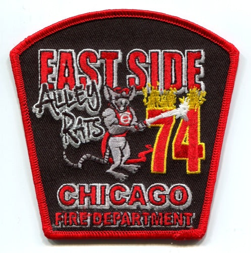 Chicago Fire Department Engine 74 Patch Illinois IL – 911Patches.com
