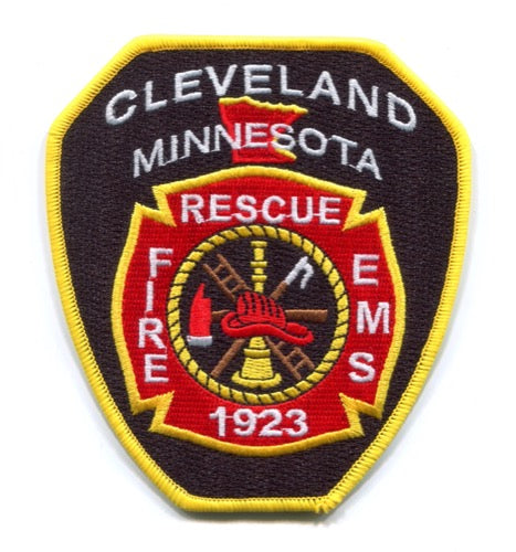 Cleveland Fire Rescue Department Patch Minnesota MN – 911Patches.com