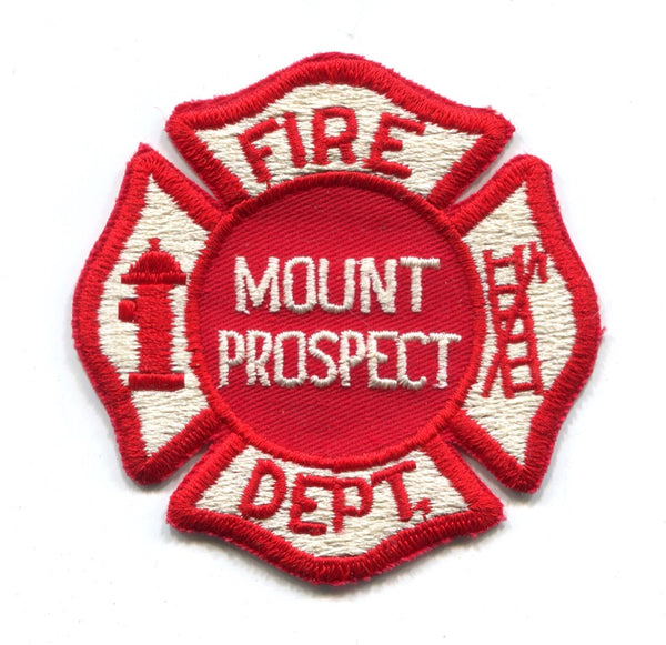 Mount Prospect Fire Department Patch Illinois IL v2 – 911Patches.com