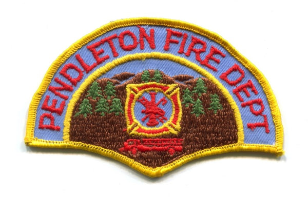 Pendleton Fire Department Patch Oregon OR – 911Patches.com