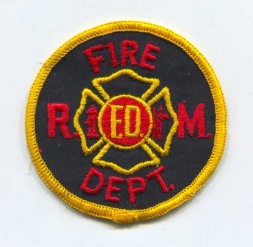 RM Fire Department Patch Unknown State – 911Patches.com