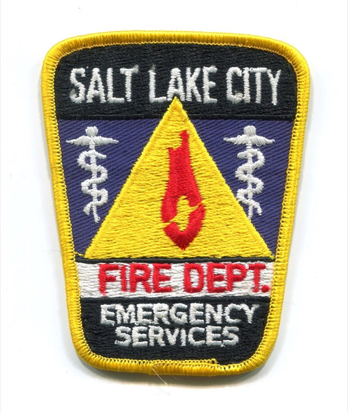 Salt Lake City Fire Department Emergency Services Patch Utah UT v7 ...