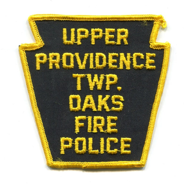 Upper Providence Township Oaks Fire Police Department Patch Pennsylvan ...