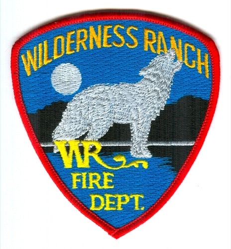 Wilderness Ranch Fire Department Patch Idaho ID v2 – 911Patches.com