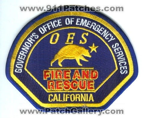 California CA – 911Patches.com