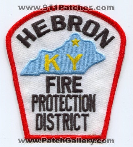 Hebron Fire Protection District Patch Kentucky KY – 911Patches.com