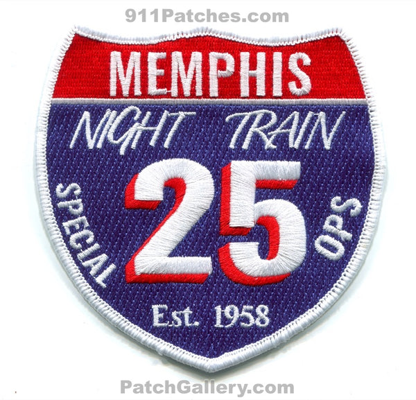 Memphis Fire Department Station 25 Patch Tennessee TN – 911Patches.com